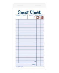 Guest Checks - Business Forms - Forms & Records