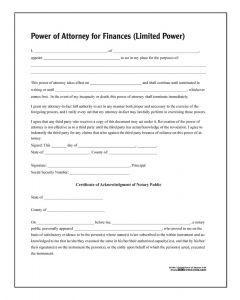 How To Fill Out A Power Of Attorney Form 2848