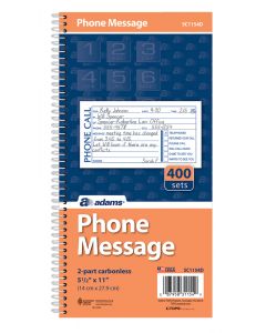 Telephone Message - Business Forms - Forms & Records