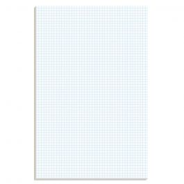 Ampad Graph Pad, 11" x 17", Glue Top, Graph Rule (4 x 4), 50 Sheets