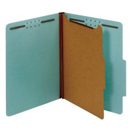 Pendaflex Classification Folders, 100% Recycled, 1 Divider, Embedded ...