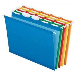 Pendaflex Ready-Tab Reinforced Hanging Folders, Letter Size, Assorted ...