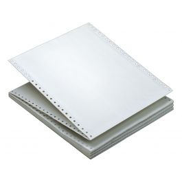 TOPS Computer Paper Plain, white, Ream Margins, 2-part carbonless, 15 ...