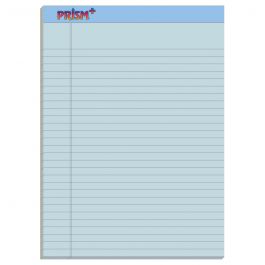 TOPS Prism+ Legal Pad, 8-1/2" x 11-3/4", Perforated, Blue, Legal/Wide ...