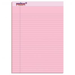 TOPS Prism+ Legal Pad, 8-1/2" x 11-3/4", Perforated, Pink, Legal/Wide ...