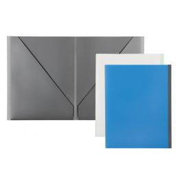 Pendaflex® 3-Pocket Poly Folder, Letter Size, Assorted