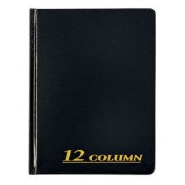 Adams Adams Account Book, 12 Column, 7" x 9-1/4", 80 Pages