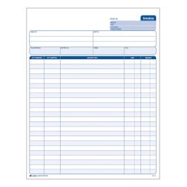 Adams Invoice Unit Set, 3-Part, Carbonless, 100/PK