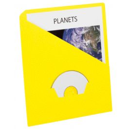 Pendaflex Slash Pocket Project Folders, Yellow
