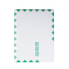 9 x 12 Catalog Envelopes with First Class Mail Border with Self Seal ...