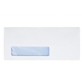 #9 Single Window Security Tinted Envelopes with a Gummed Closure for ...
