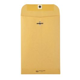 6 x 9 Clasp Envelopes with Deeply Gummed Flaps for Permanent Secure ...