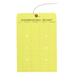 10 x 13 Inter-Departmental Envelopes with String & Button Closure for ...
