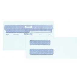 #8-5/8 Double Window Security Tinted Check Envelope with Reveal-N-Seal ...