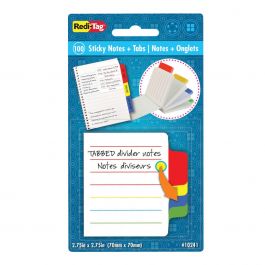 Redi-Tag® Mini Ruled - Divider Sticky Notes, 400/Pack