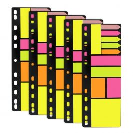 Redi-Tag® Mixed Ring-Binder-Insertable Note Pad and Page Flag Set ...