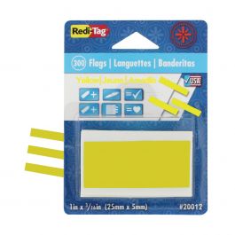 Redi-Tag® Mini Flags, Yellow, 240/Pack