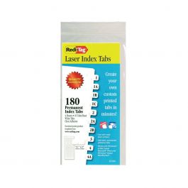 Redi-Tag® Laser Printable Index Tabs, Mini Tabs, 180/Pack