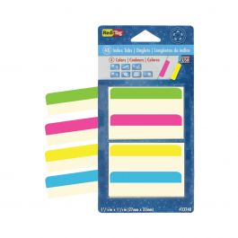 Redi-Tag® Removable, Write-On Index Tabs, 4 Colors, 48/Pack