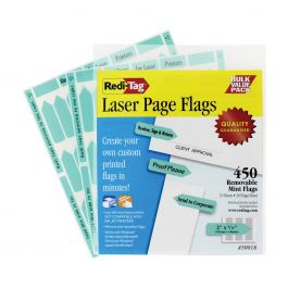 Redi-Tag® Printable Arrow Flags, Mint, 450/Pack