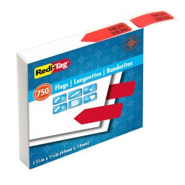 Redi-Tag® "Sign Here" Page Flags - Economy Roll, 750/Pack