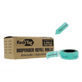 Redi-Tag® "Please Initial" Page Flag Refill, 120/Pack