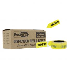 Redi-Tag® "WITNESS" Page Flag Refill, 720/Pack