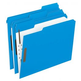 Pendaflex Color Fastener Folders, Letter size, Blue