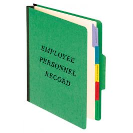 Pendaflex Employee/Personnel Folders, Letter size, Green