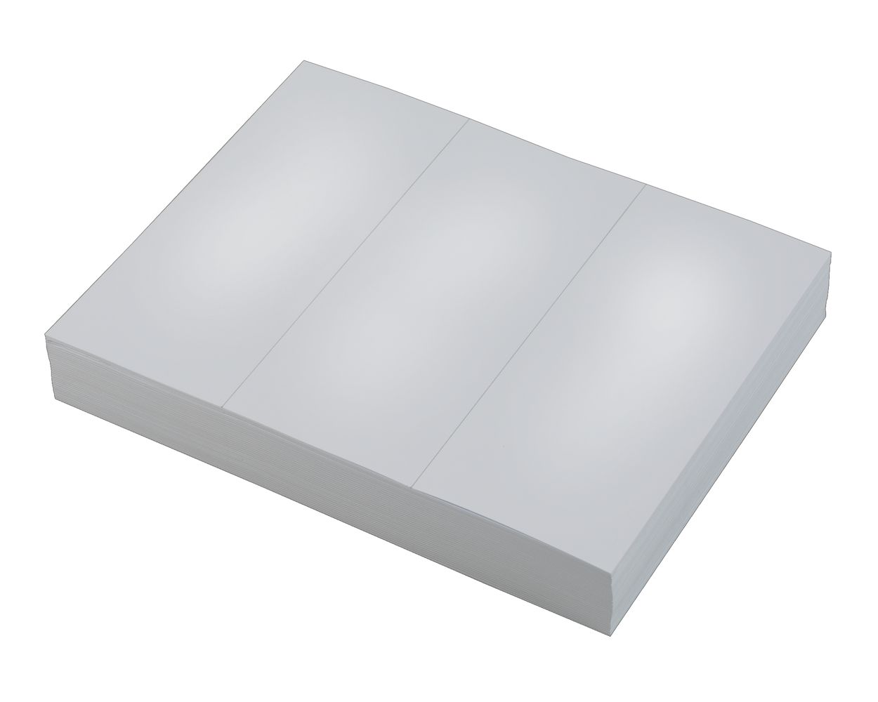 TOPS Laser Cut Sheet, perforated every 3-2/3", 20 lb, 500 SH/RM, 5 RM/CTN