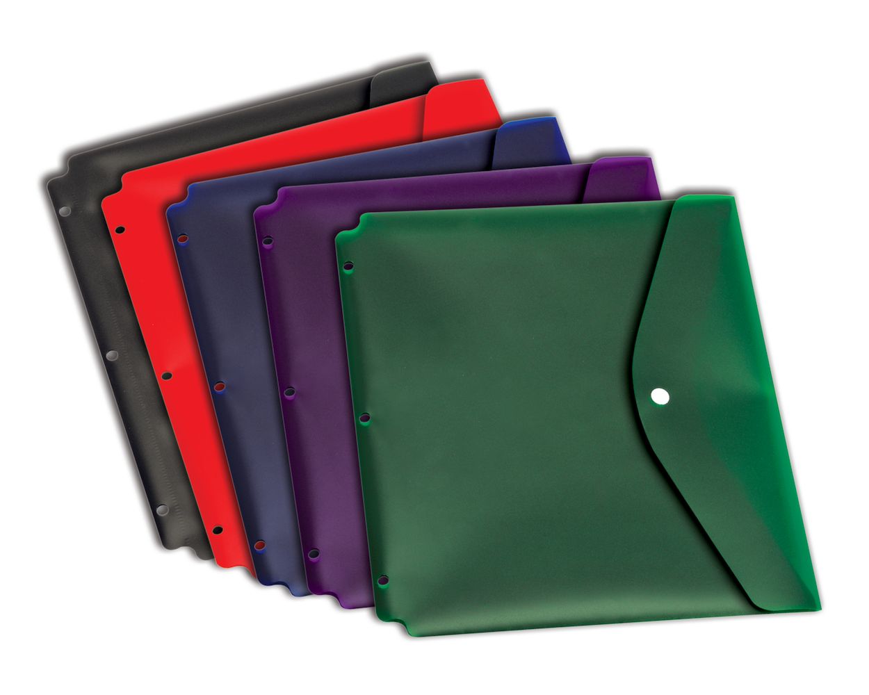 C-Line Super Heavyweight Poly Binder Pockets with Write-On Index Tabs