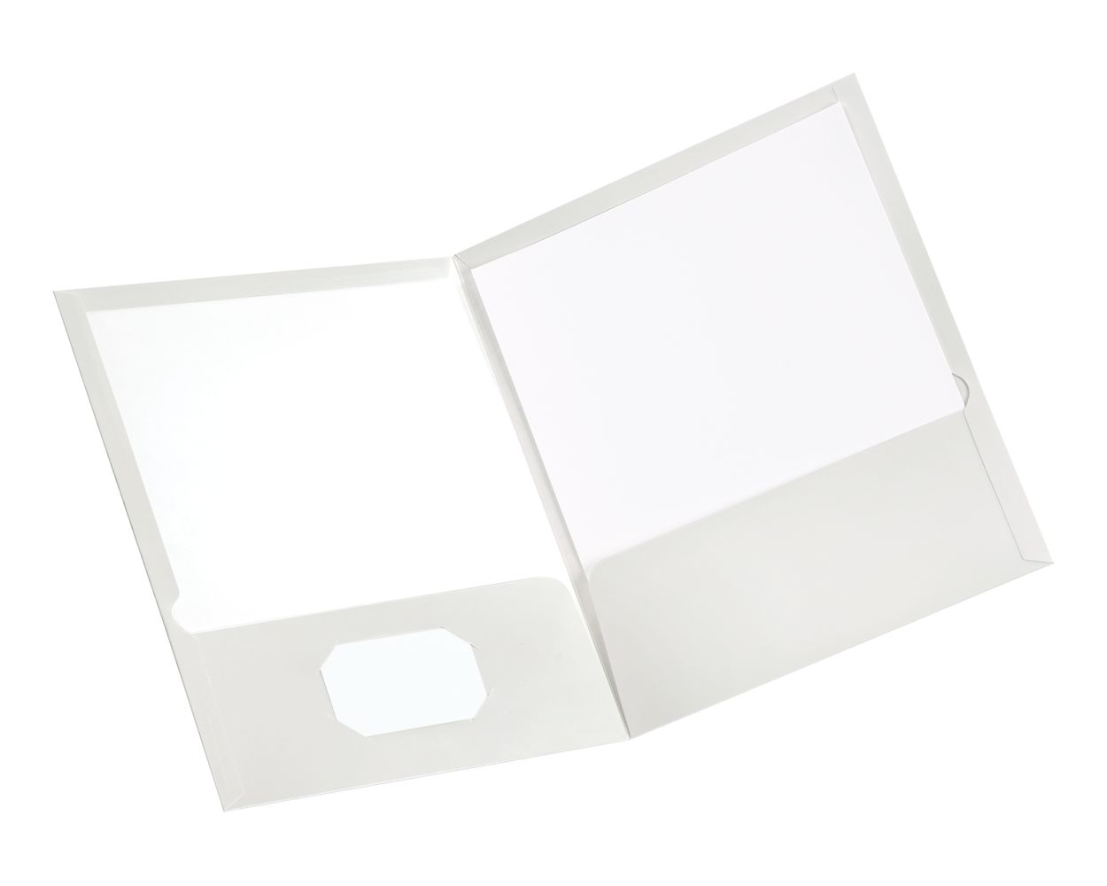 Glossy/Laminated Two Pocket Folders