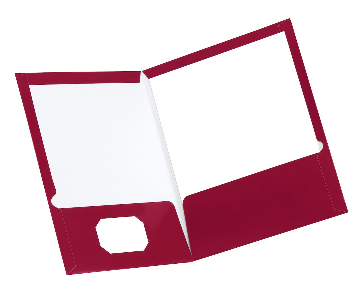 Glossy/Laminated Two Pocket Folders