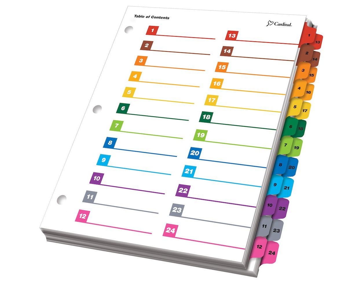 Binder Dividers Printable