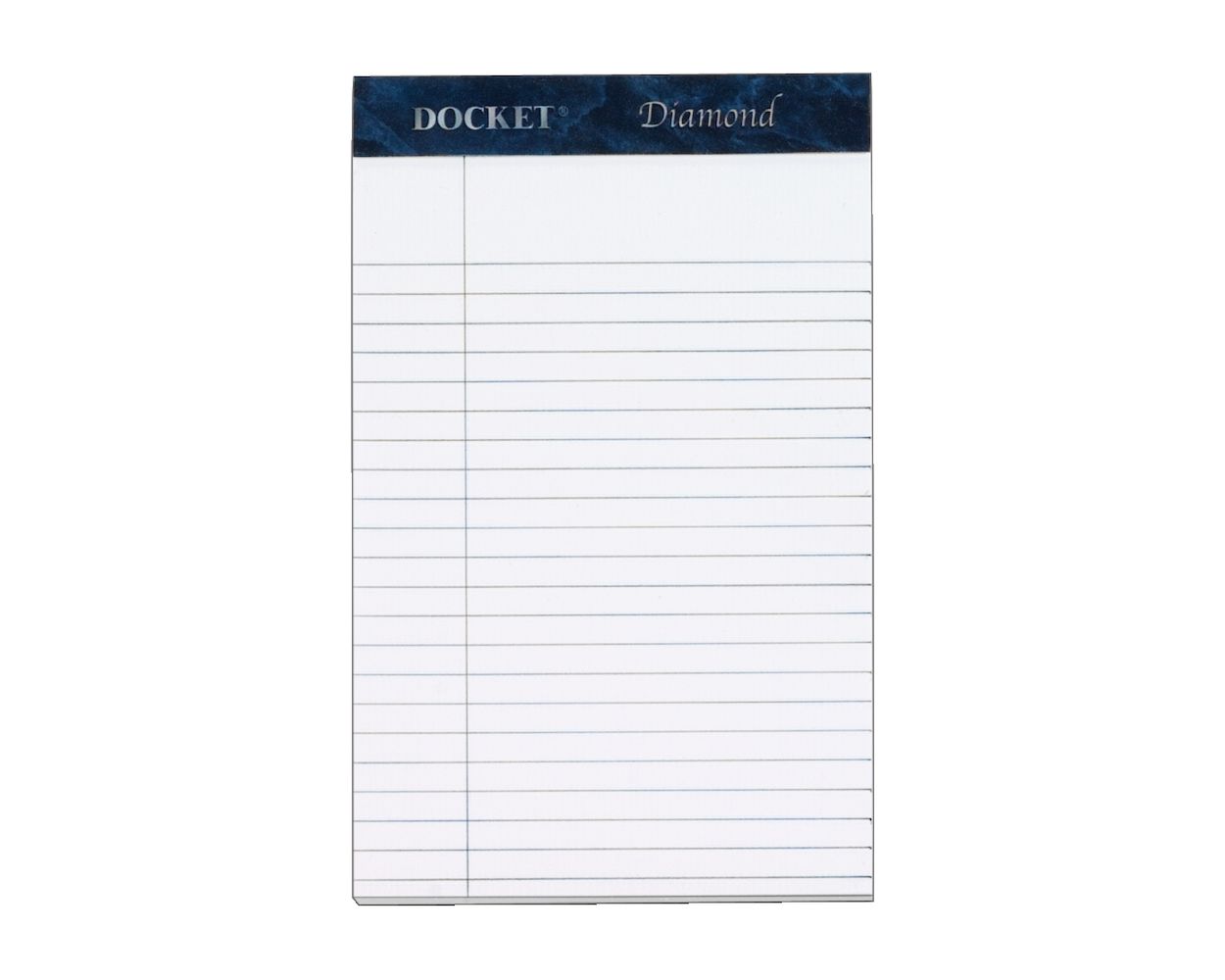 TOPS Docket Diamond Premium Stationery Tablet, 5" x 8", Perforated ...