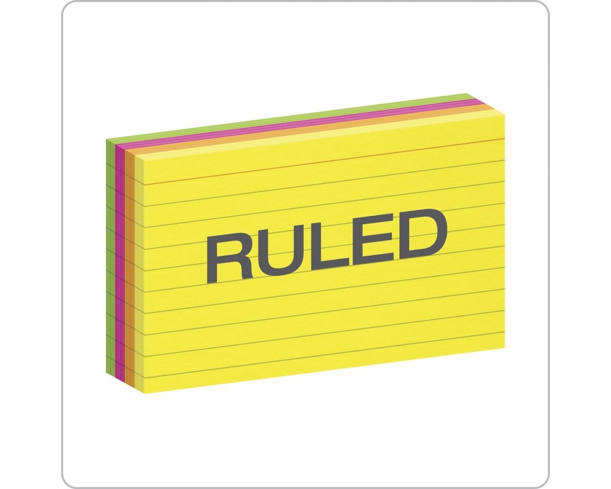 Yellow Index Cards