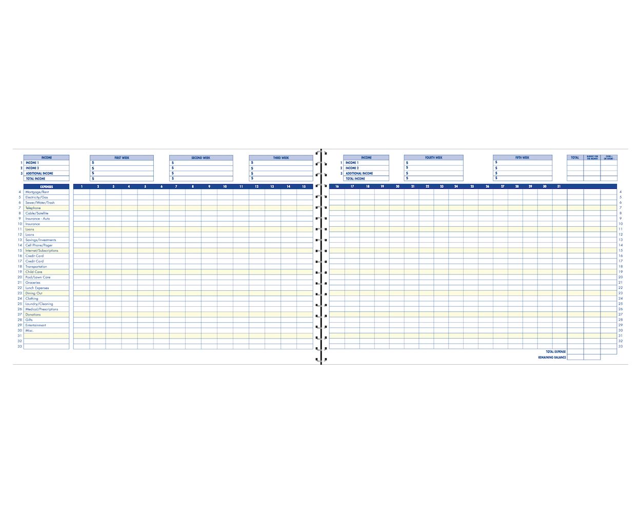 Wholesale Financial Records Discounts on ABFAFR31-BULK