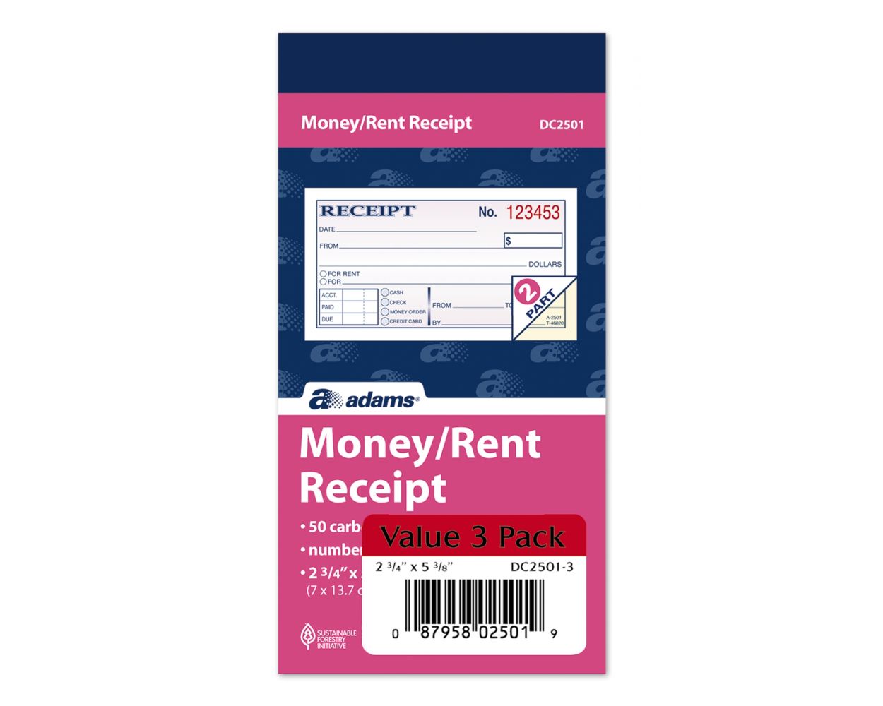 Money & Rent Receipts